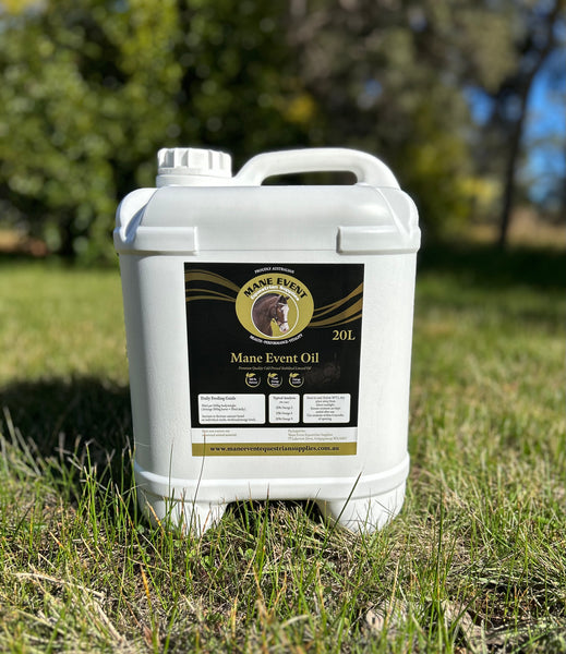 Mane Event Oil 20L – Mane Event Equestrian Supplies