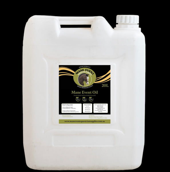 Mane Event Oil 20L – Mane Event Equestrian Supplies